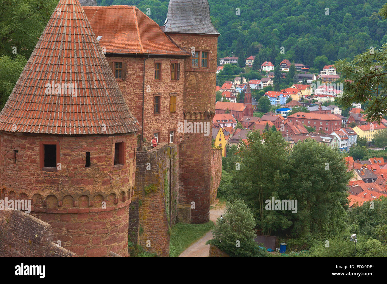Wertheim castle main river hi-res stock photography and images - Alamy