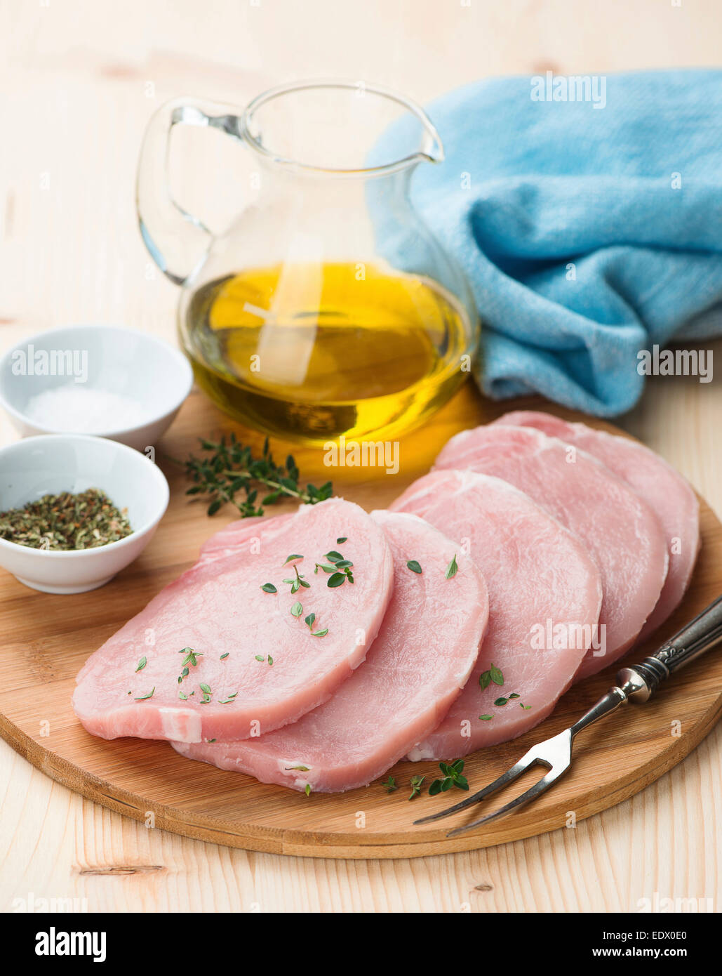 Fresh pork meat Stock Photo - Alamy