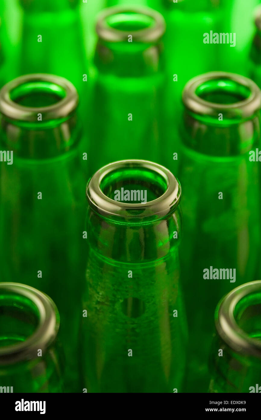 Green bottles hi-res stock photography and images - Alamy