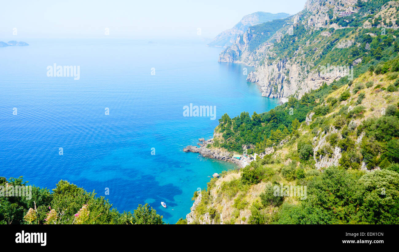 Positano and Amalfi, the most famous summer vacationland in southern ...