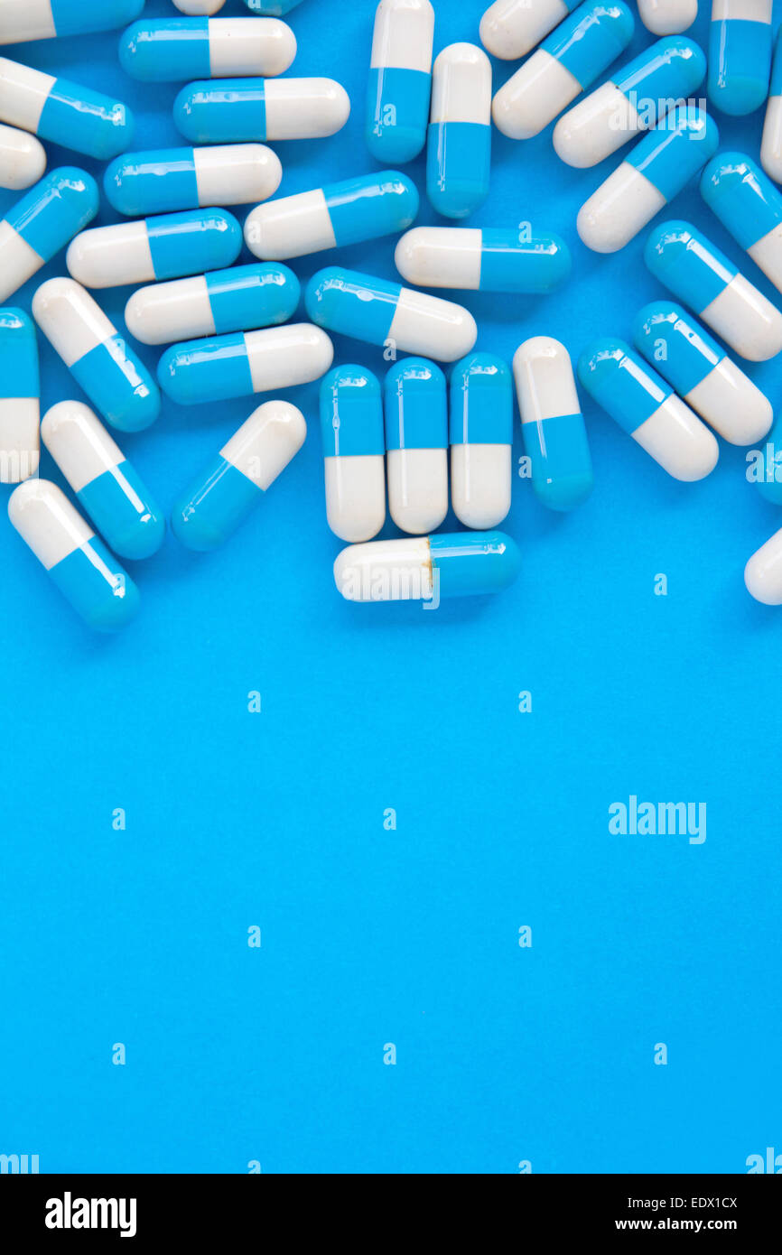 capsule pills background Stock Photo - Alamy