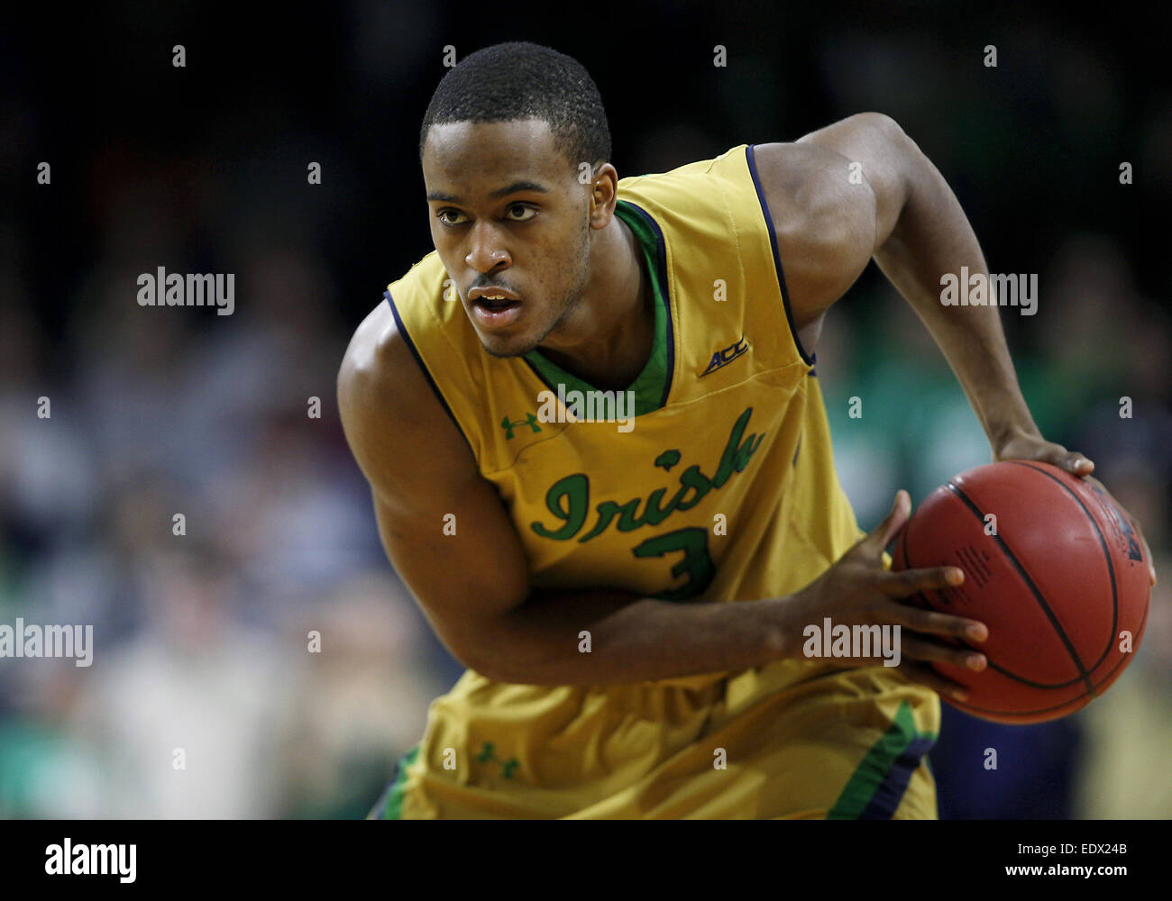 Notre dame fighting irish forward v j beachem 3 hi-res stock ...
