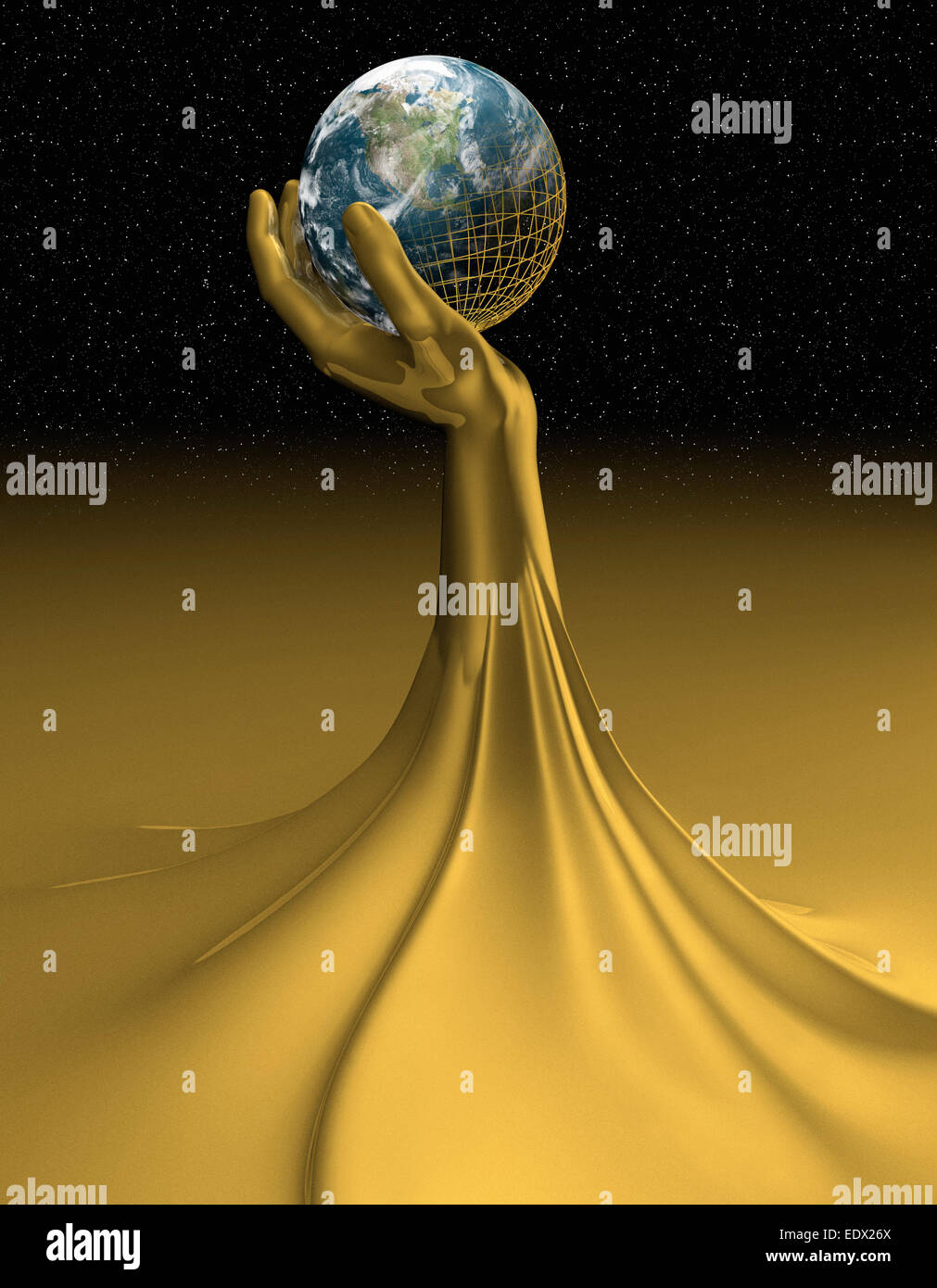 Earth and Man Stock Photo - Alamy