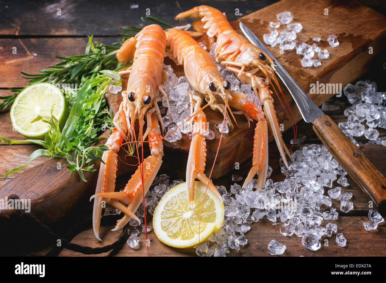 Langoustines hi-res stock photography and images - Alamy