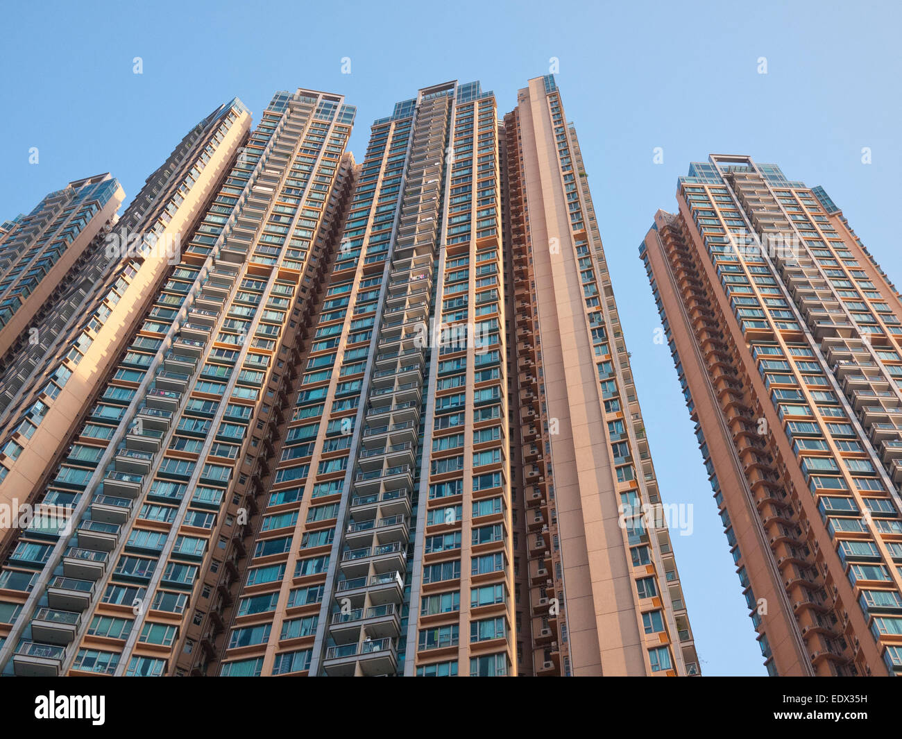Hong Kong high rise building Stock Photo - Alamy
