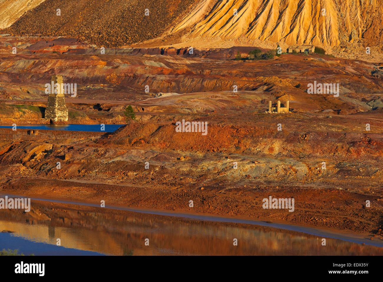 Rio Tinto, Rio Tinto mines, Huelva province Stock Photo - Alamy