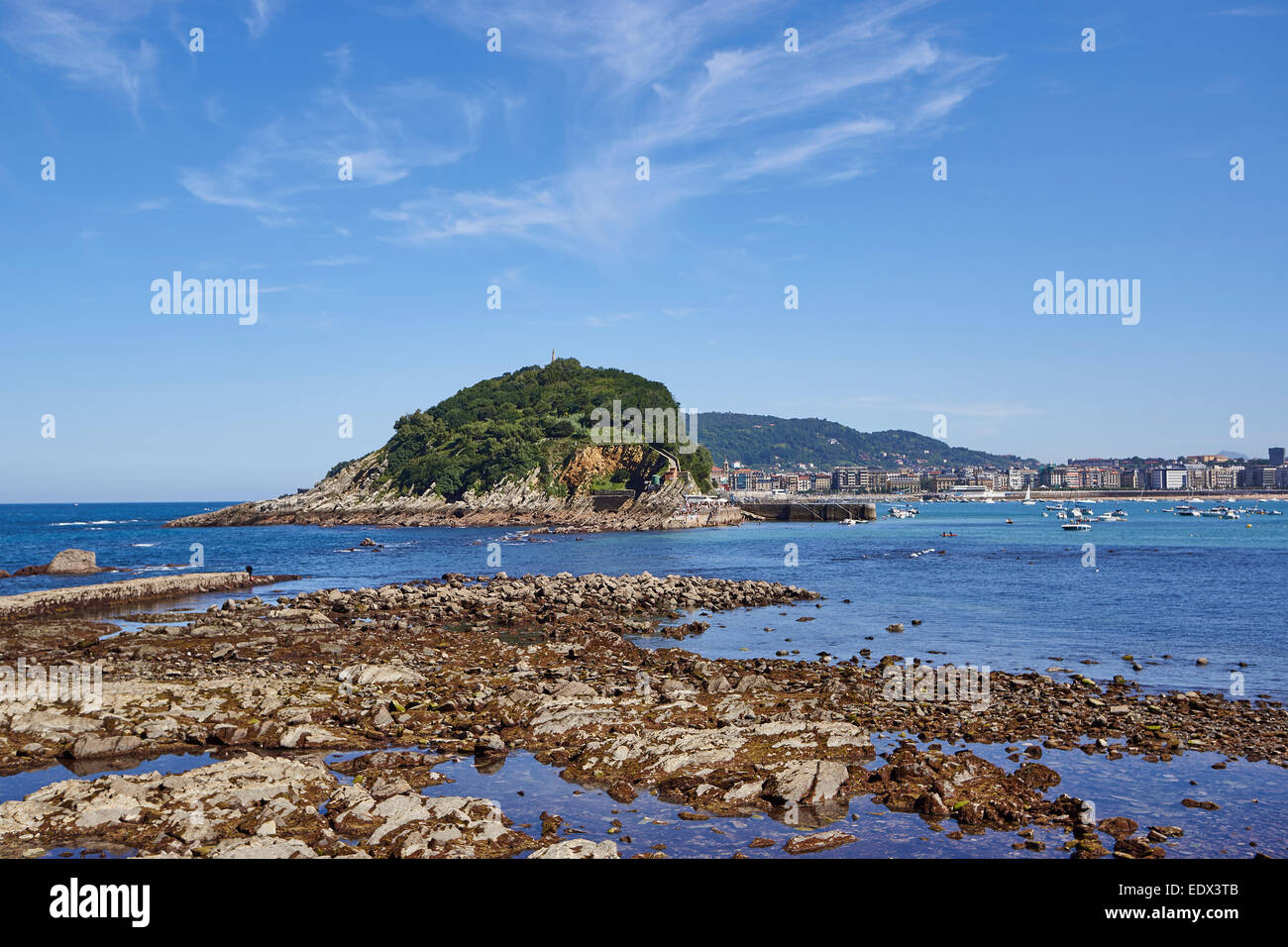 Concha beach hi-res stock photography and images - Alamy