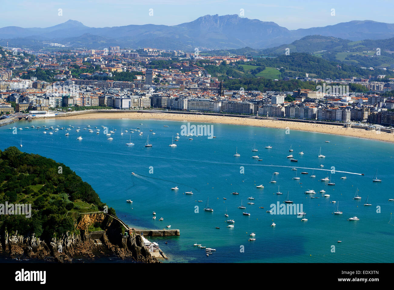 San sebastian old town hi-res stock photography and images - Alamy