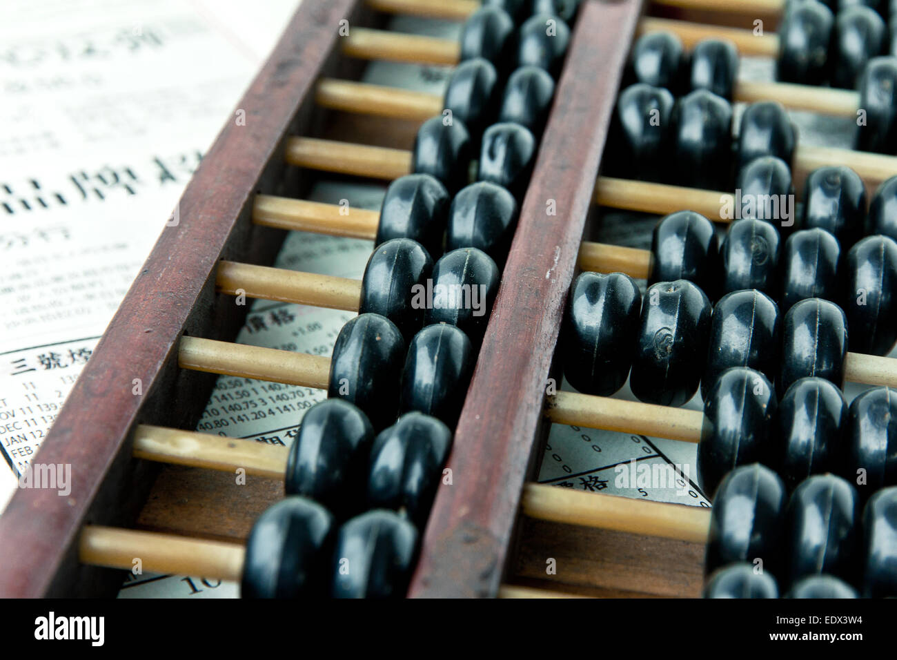 image of abacus Stock Photo - Alamy