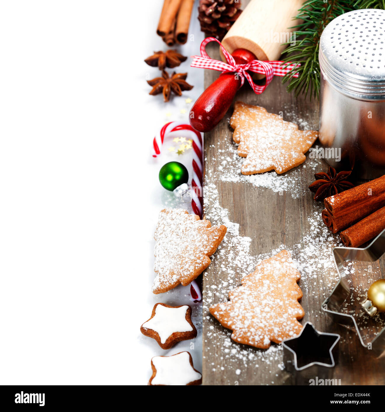 the process of baking cookies at home Stock Photo - Alamy
