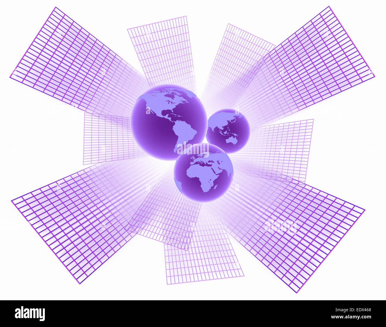 Abstract world concept Stock Photo - Alamy