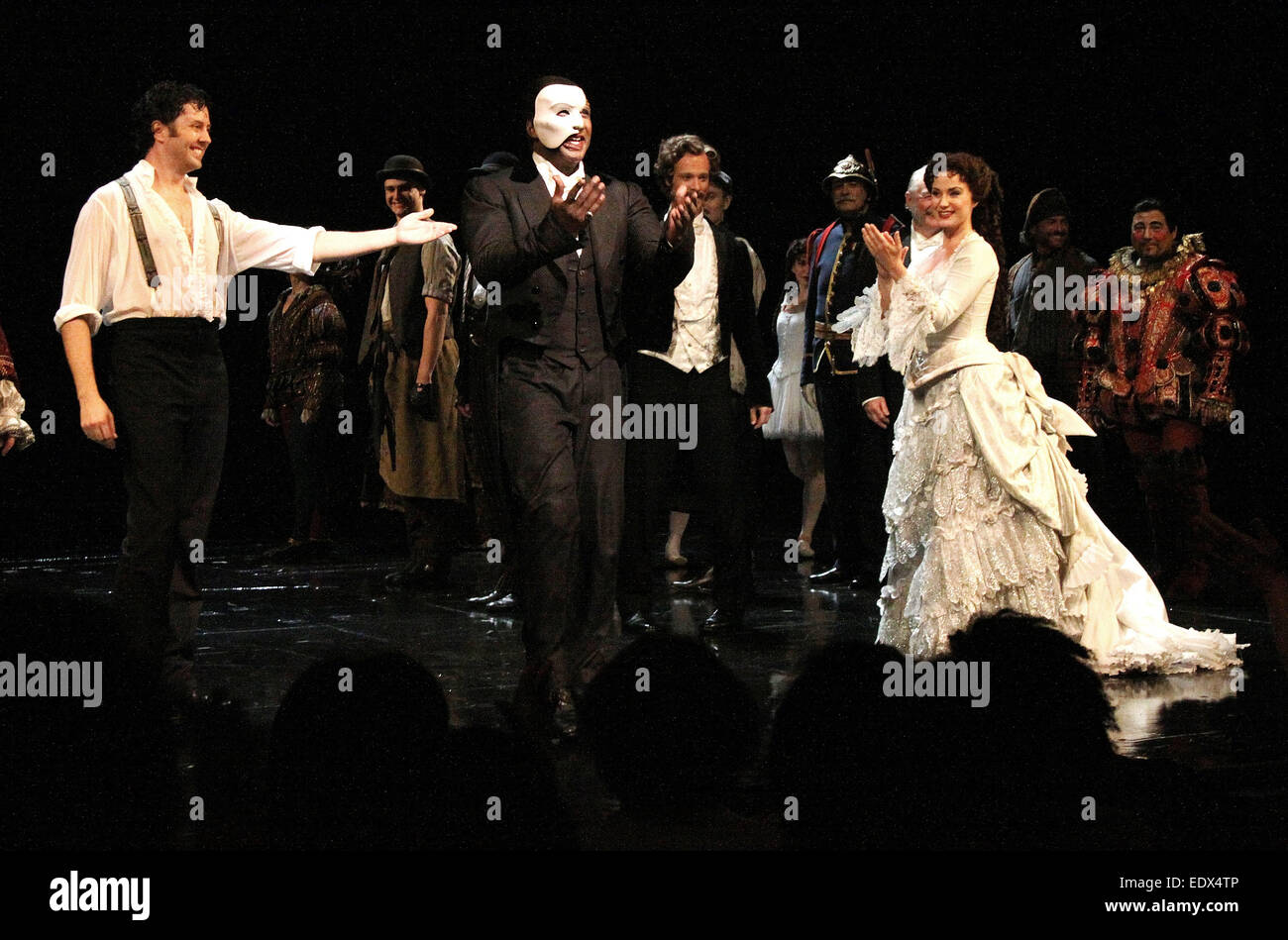 Norm Lewis Phantom Makeup