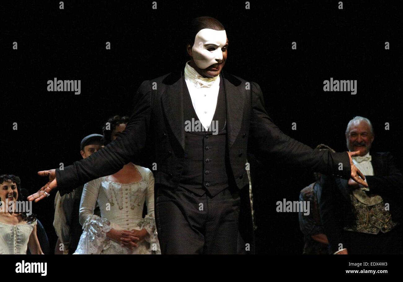 Norm Lewis Phantom Makeup