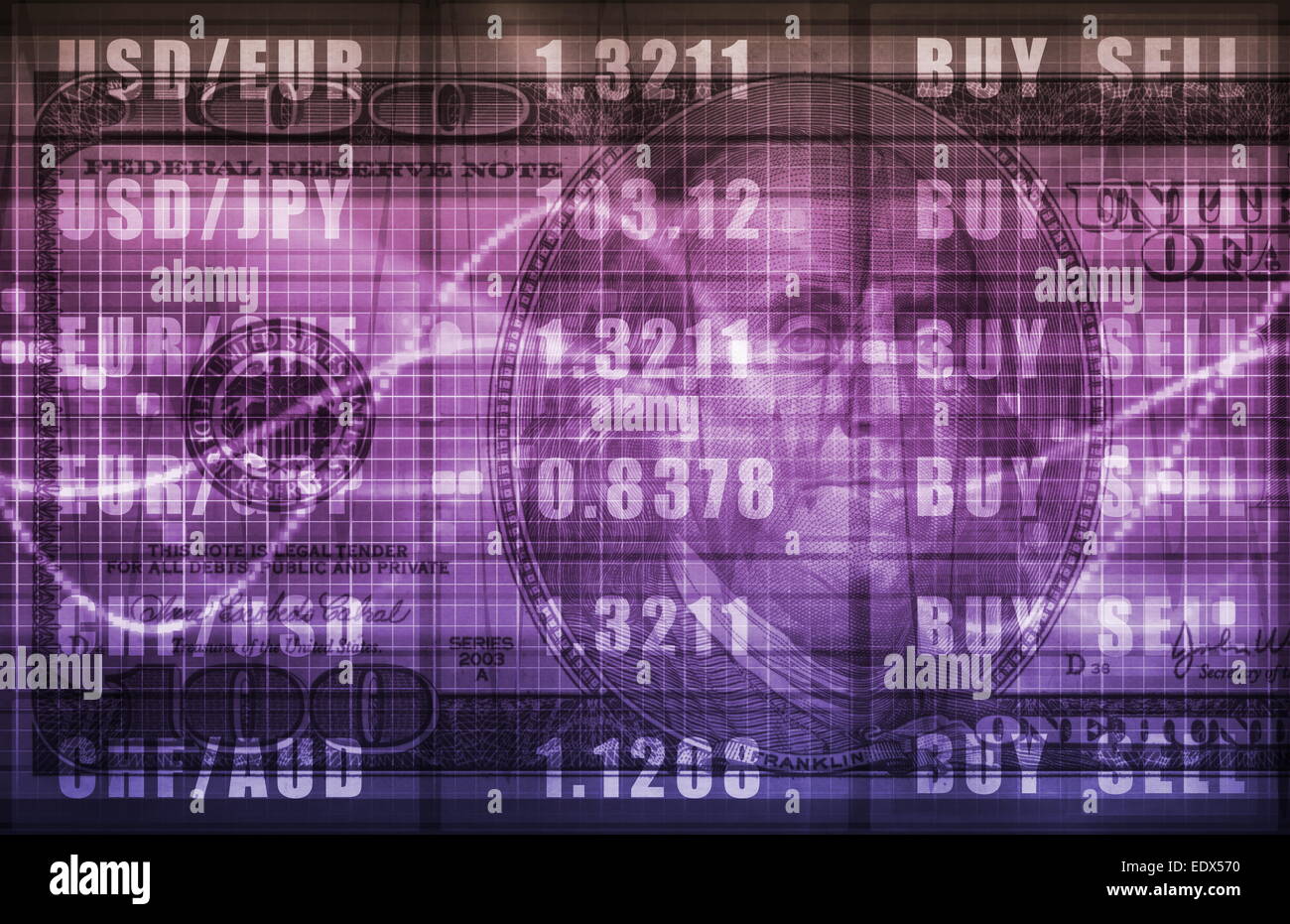 Investment Portfolio Art as a Abstract Background Stock Photo - Alamy