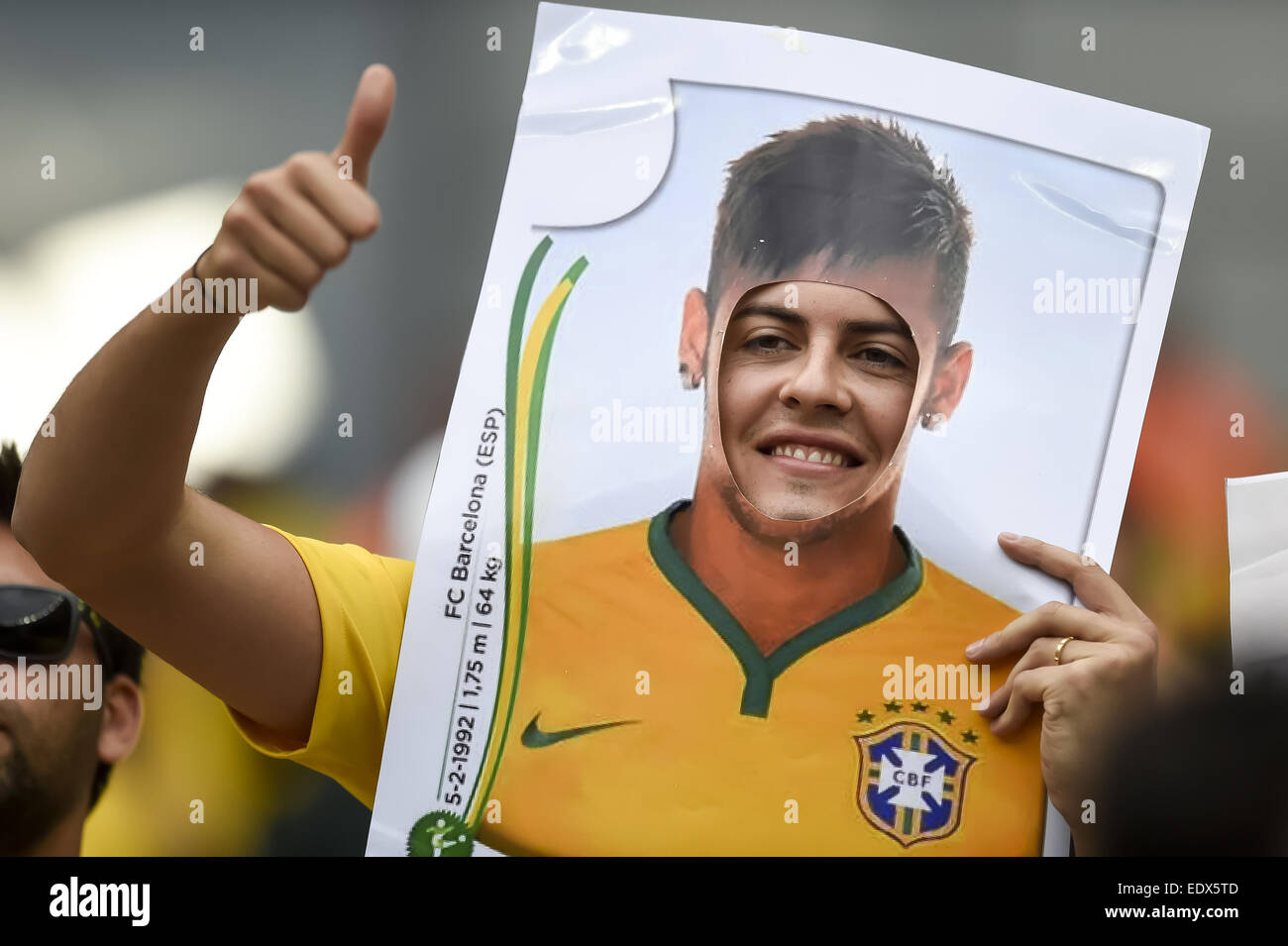 2014 FIFA World Cup semi-final match - Brazil v Germany (1-7) held at ...