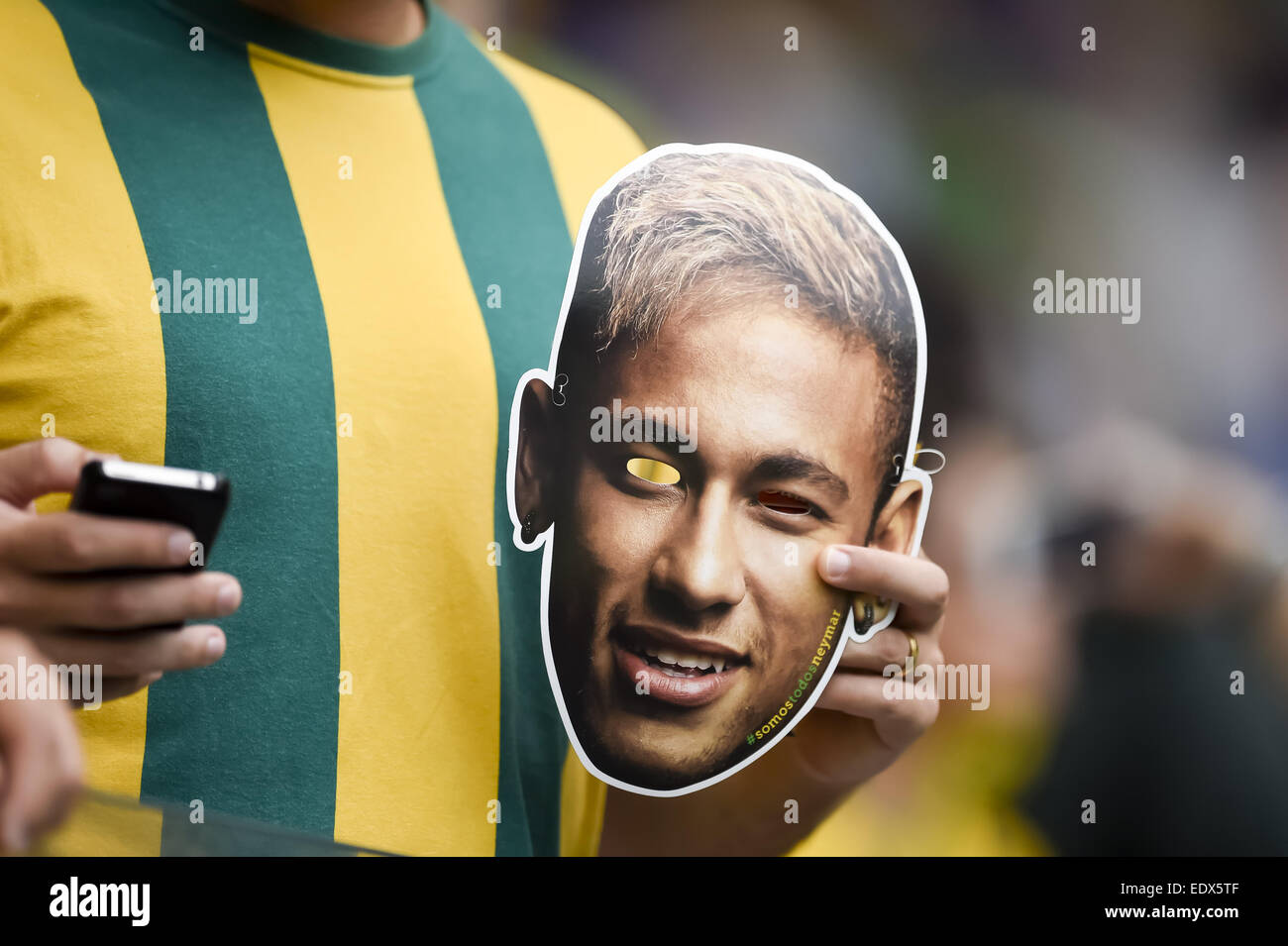 2014 FIFA World Cup semi-final match - Brazil v Germany (1-7) held at ...