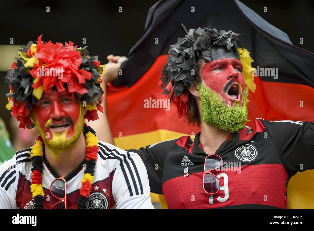 2014 FIFA World Cup semi-final match - Brazil v Germany (1-7) held at ...