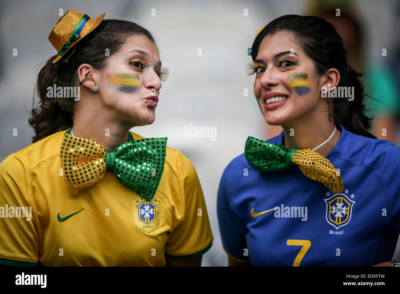 2014 FIFA World Cup semi-final match - Brazil v Germany (1-7) held at ...