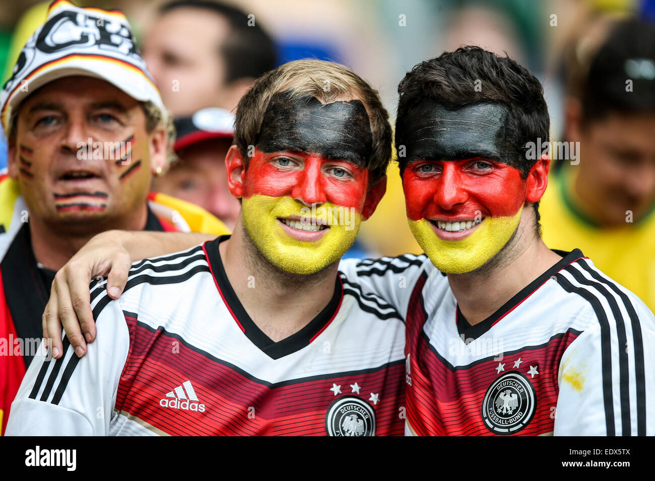 2014 FIFA World Cup semi-final match - Brazil v Germany (1-7) held at ...