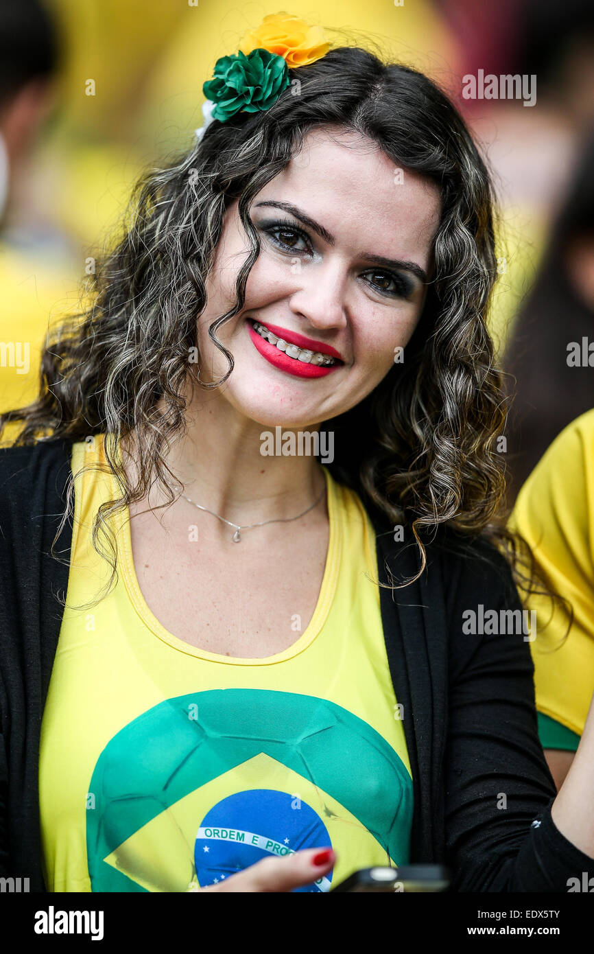 2014 FIFA World Cup semi-final match - Brazil v Germany (1-7) held at ...