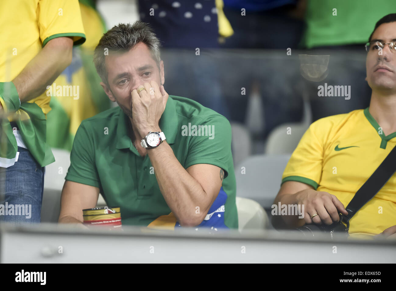 2014 FIFA World Cup semi-final match - Brazil v Germany (1-7) held at ...