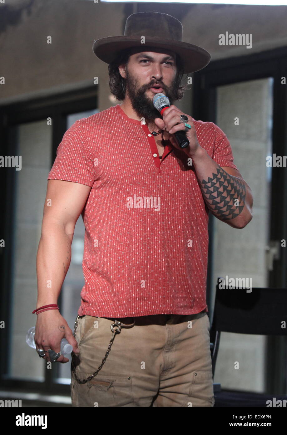 Build Speaker Series with Jason Momoa held at AOL Headquarters ...