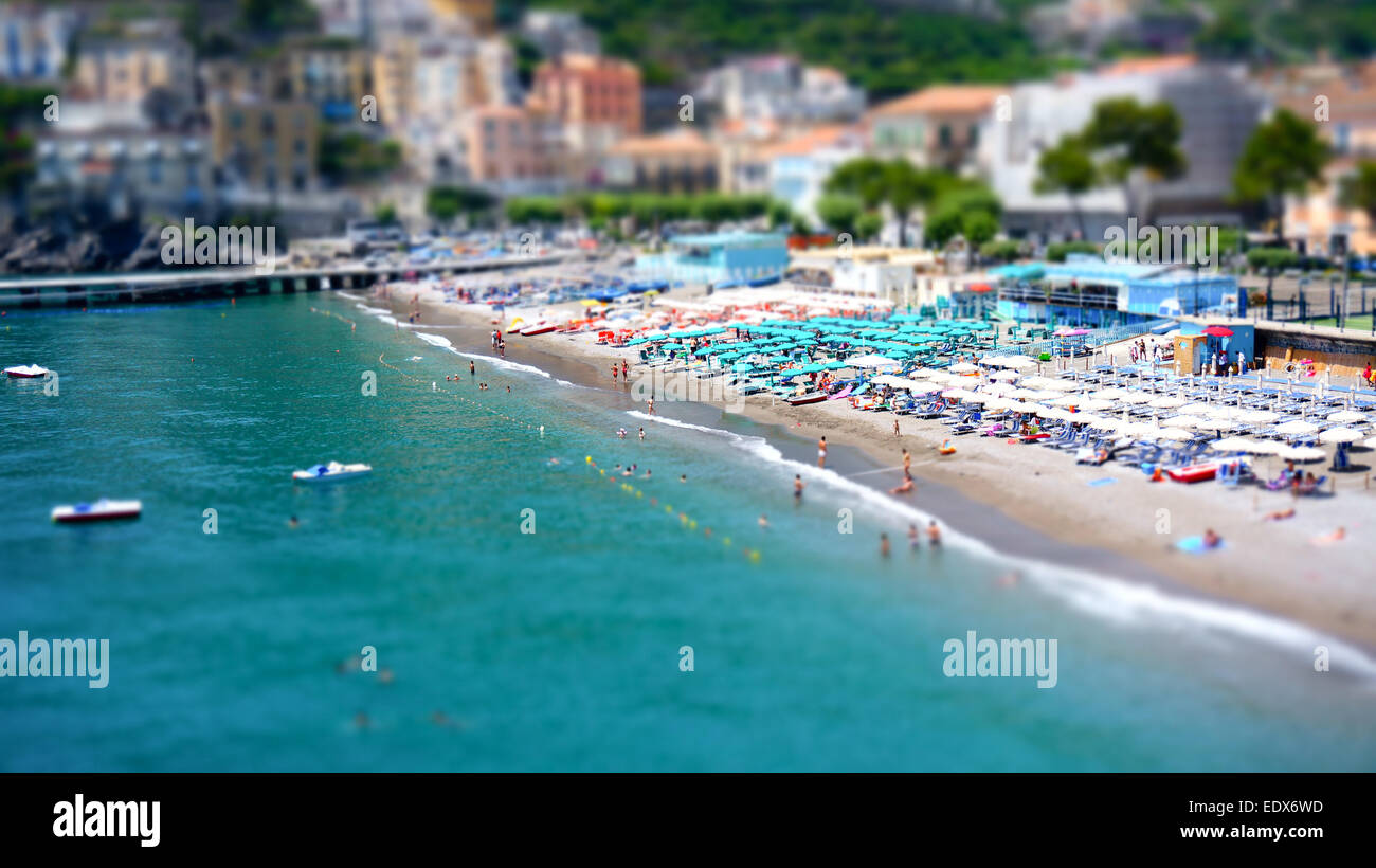 Positano and Amalfi, the most famous summer vacationland in southern ...