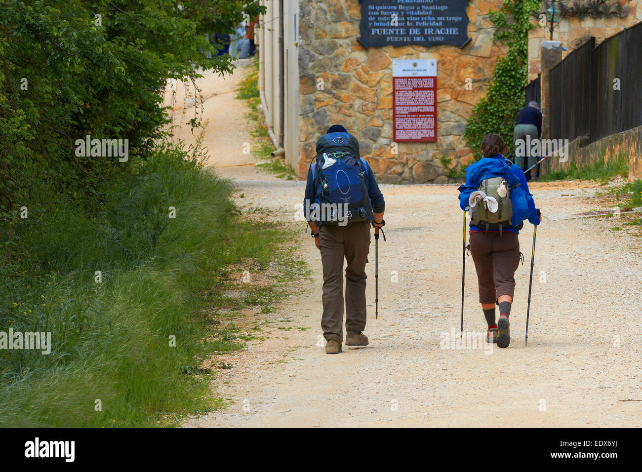 Way of St James, Wine Fountain, Bodegas Irache, Pilgrims, Camino de Santiago, Navarra, Ayegui ...