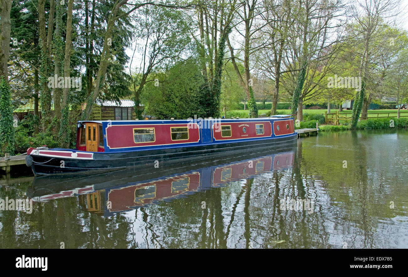 The Grand Western Canal near Halberton in Devon Stock Photo - Alamy