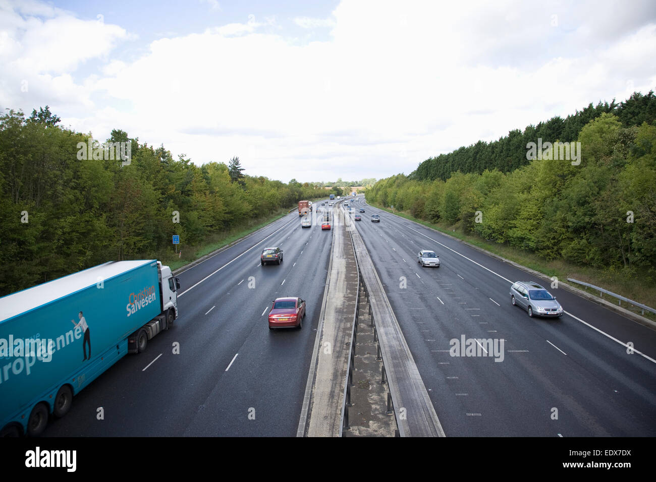Lorry motorway speeding hi-res stock photography and images - Alamy