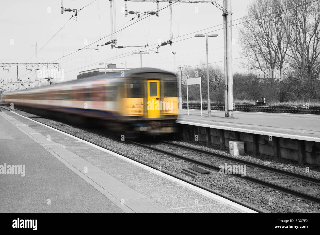 British passenger train hi-res stock photography and images - Alamy
