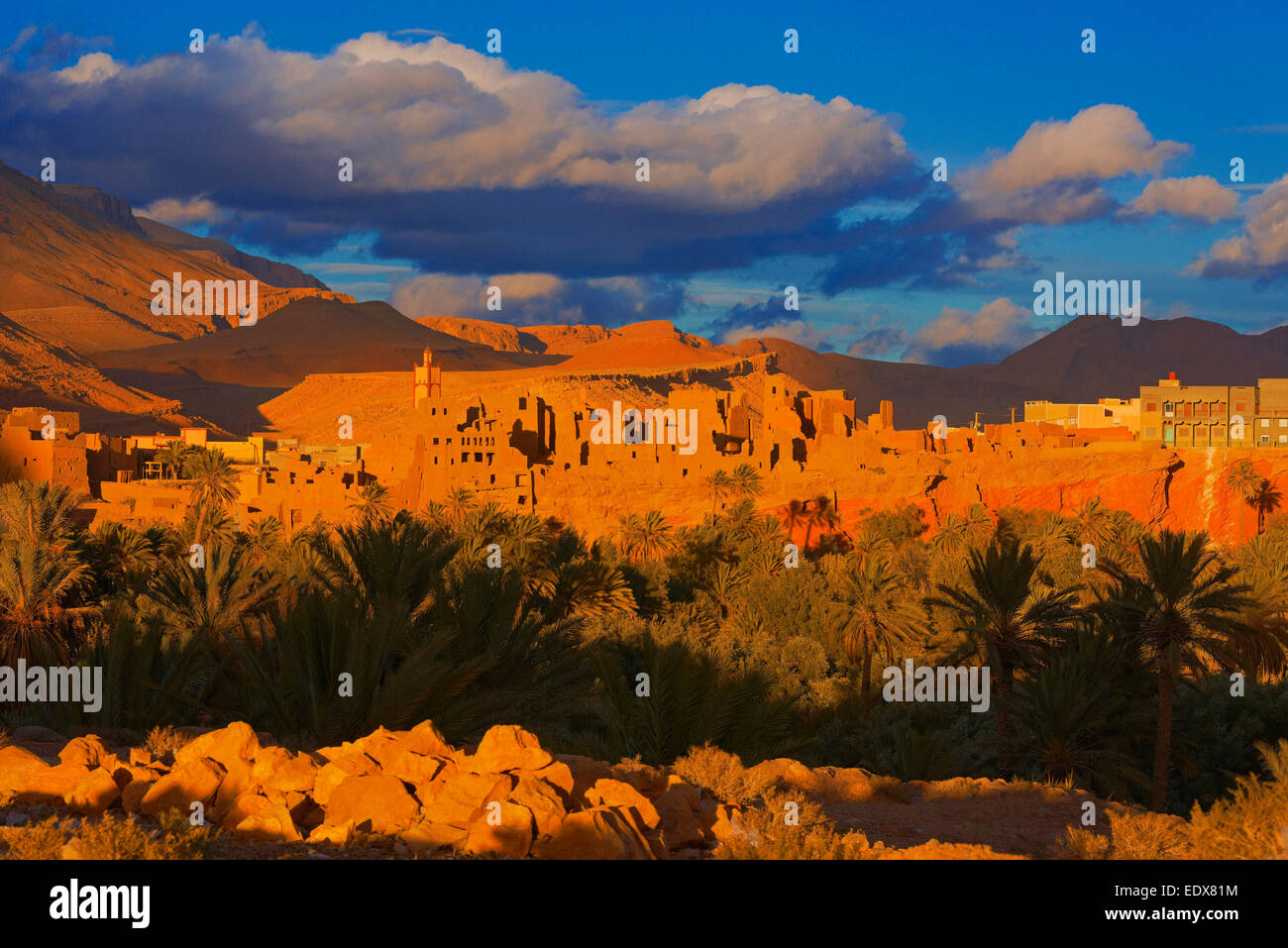 Tinerhir, Tineghir, Tinghi, Todra valley, Todra Gorges, Oasis ...