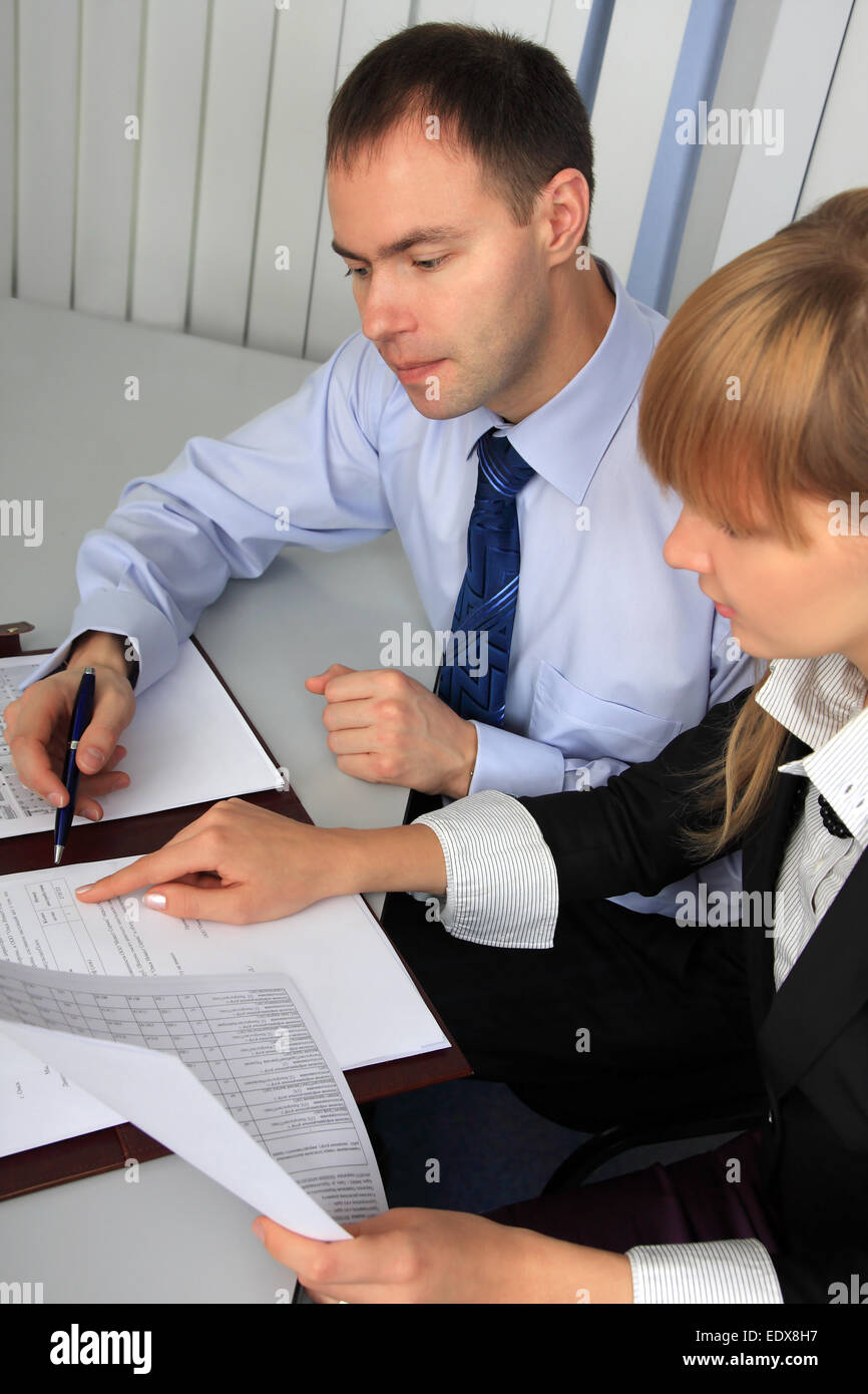 Business people work Stock Photo - Alamy