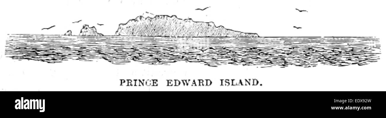 Old map of prince edward island hi-res stock photography and images - Alamy