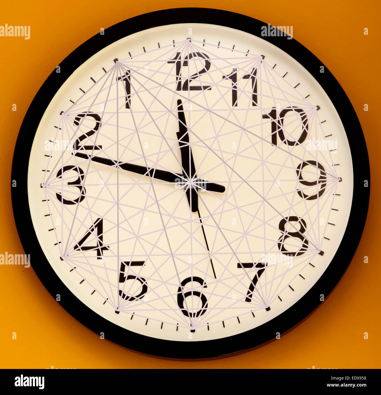 Fantasy wall clock Stock Photo - Alamy