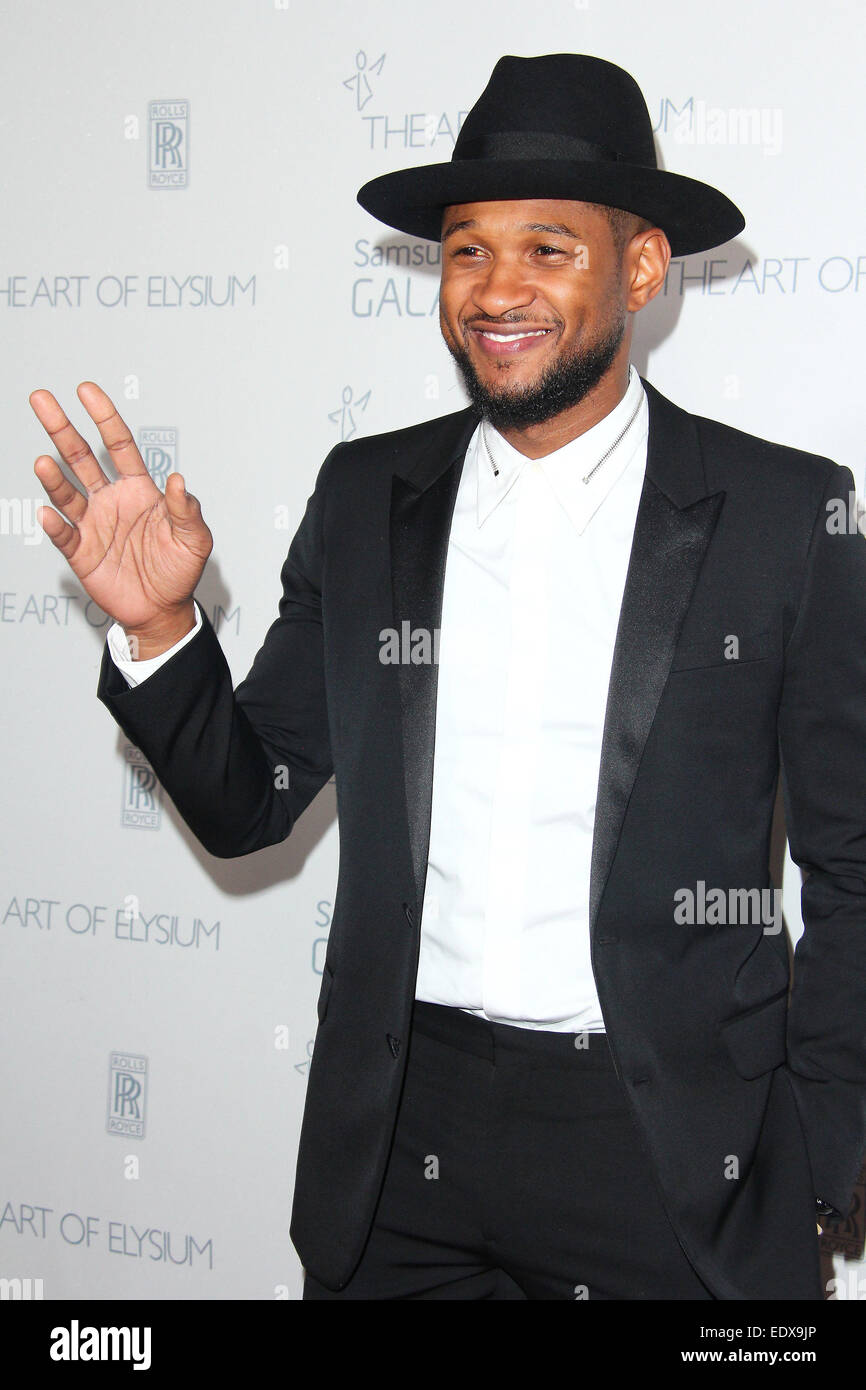 Los Angeles, California, USA. 10th Jan, 2015. Usher attends The Art Of ...