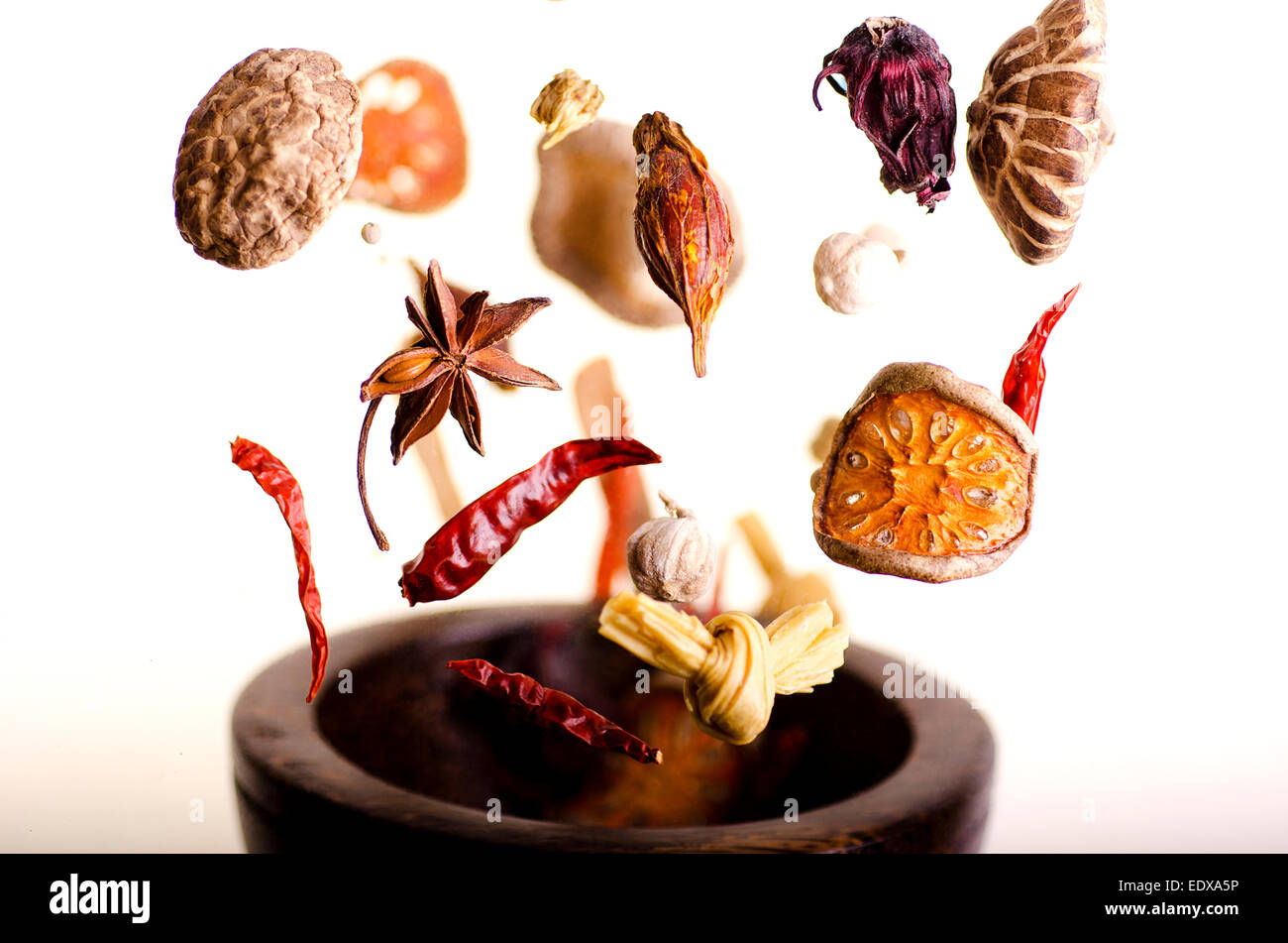 Throwing spices hi-res stock photography and images - Alamy