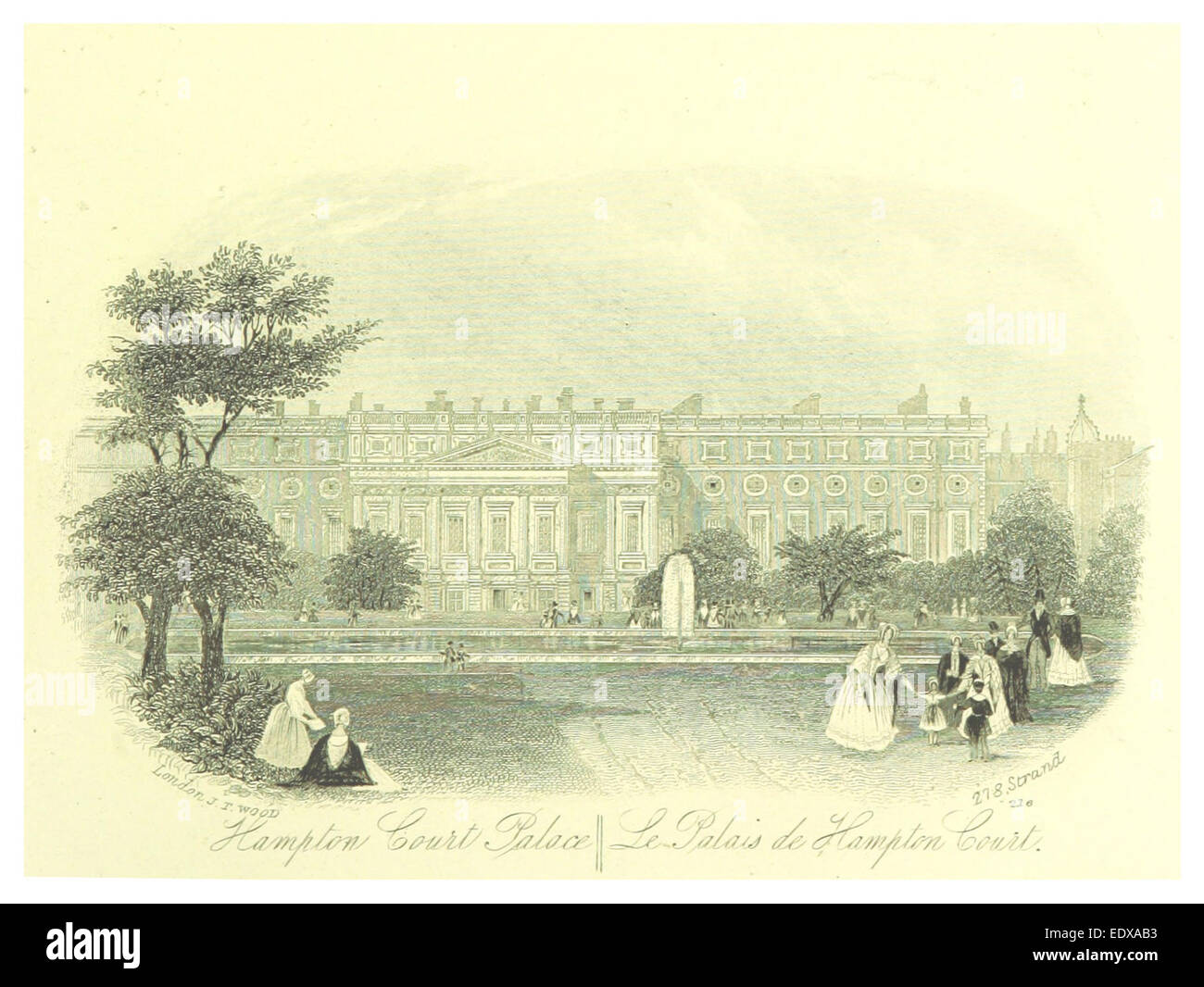 Map of hampton court london hi-res stock photography and images - Alamy