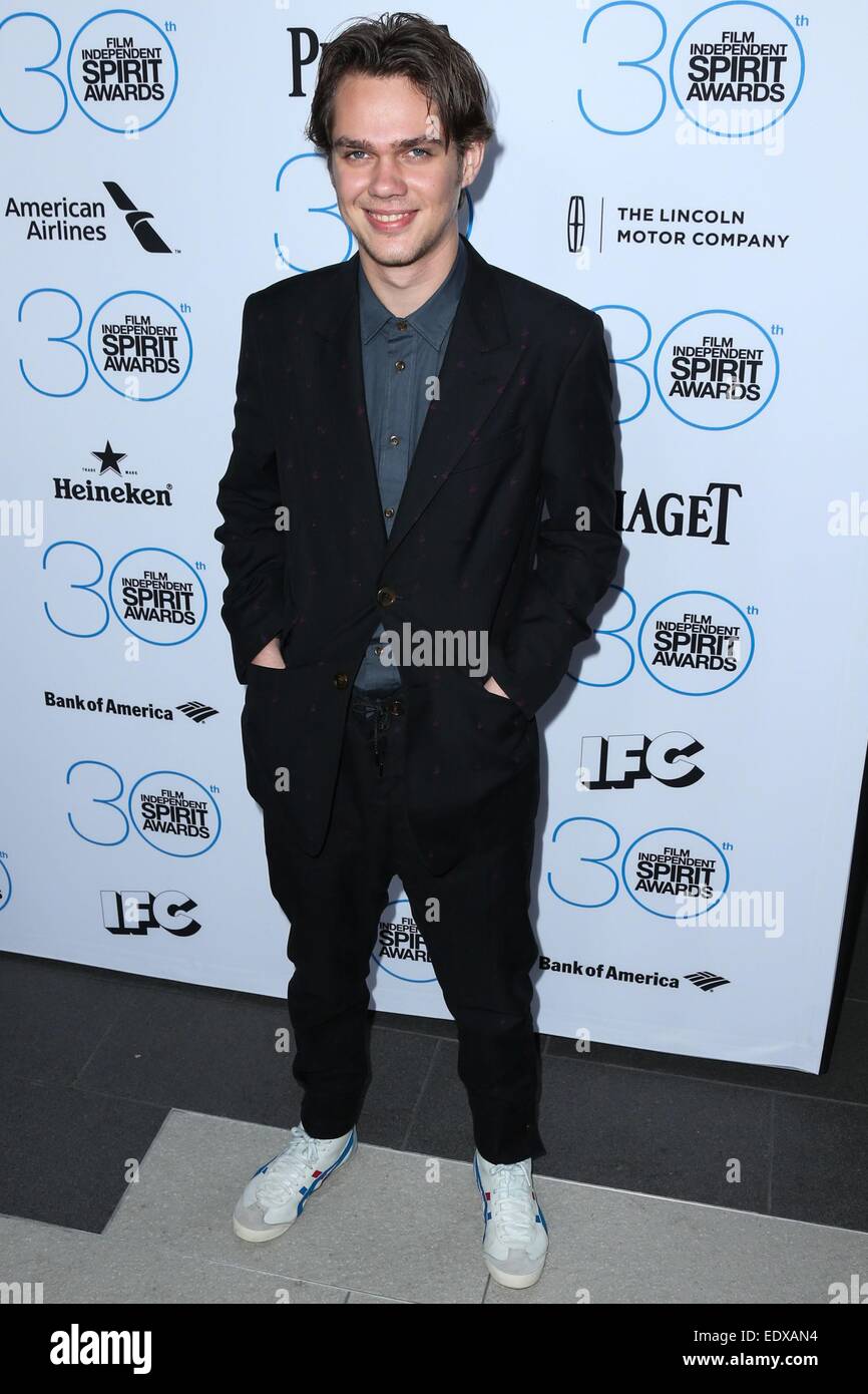 Ellar Coltrane at arrivals for 2015 Film Independent Spirit Awards ...