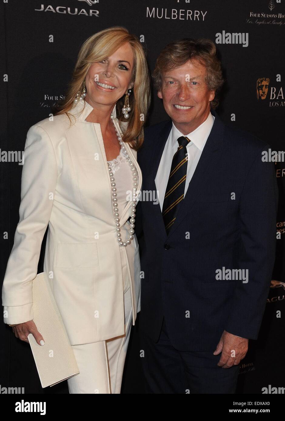 Los Angeles, CA, USA. 10th Jan, 2015. Nigel Lythgoe, Bonnie Lythgoe at ...