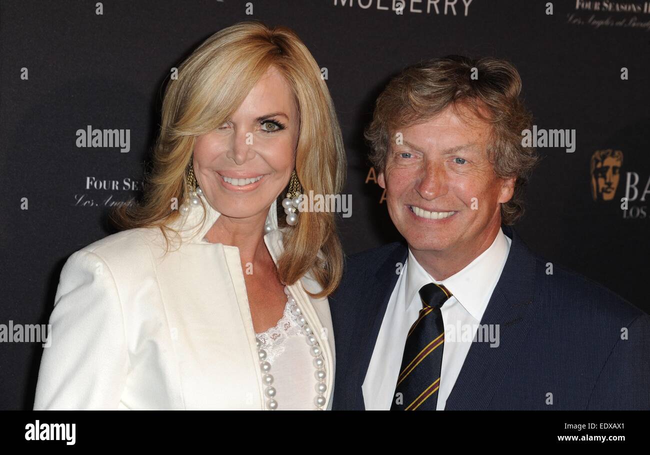 Los Angeles, CA, USA. 10th Jan, 2015. Nigel Lythgoe, Bonnie Lythgoe at ...