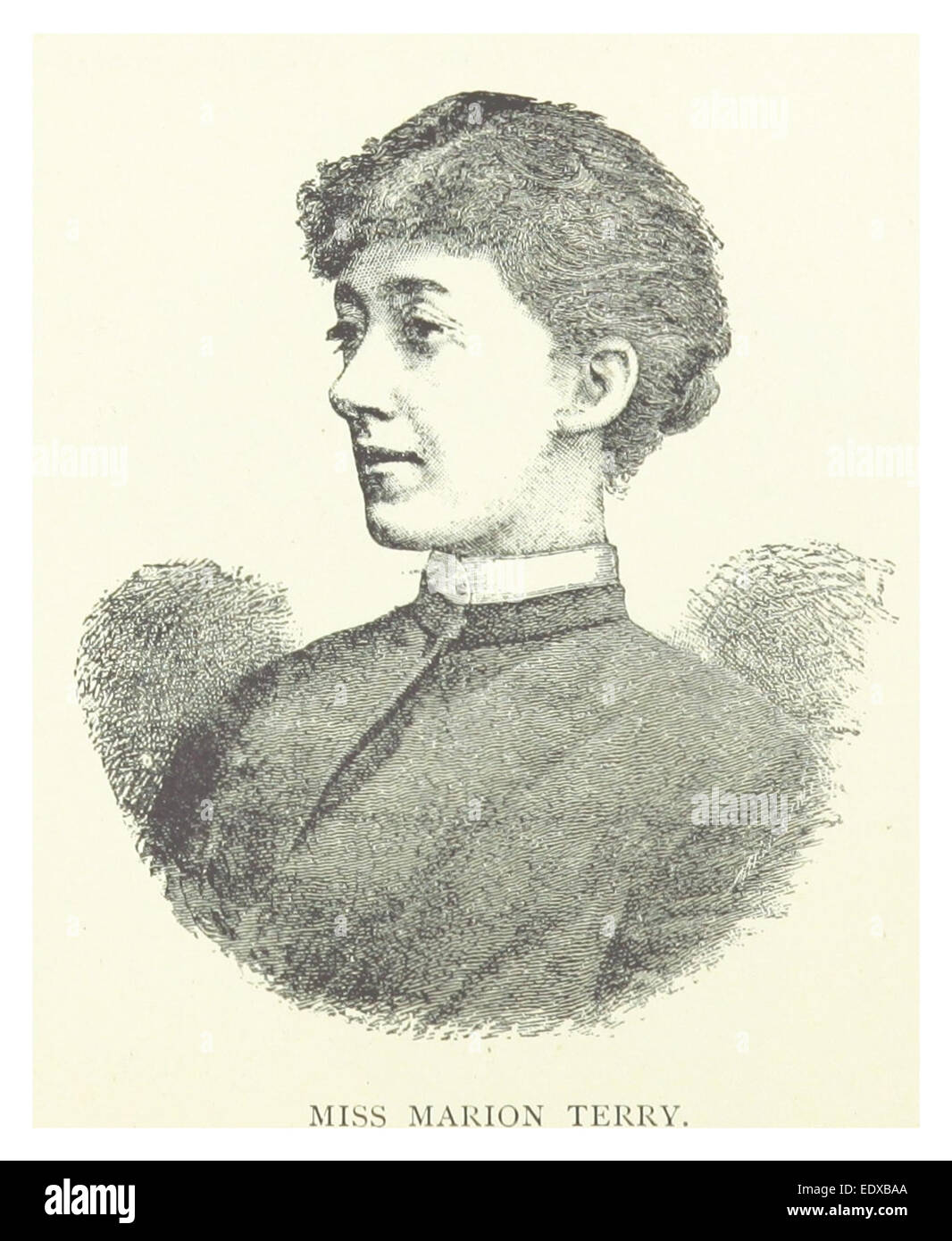 This 1882 illustration from London Illustrations features Marion Terry ...
