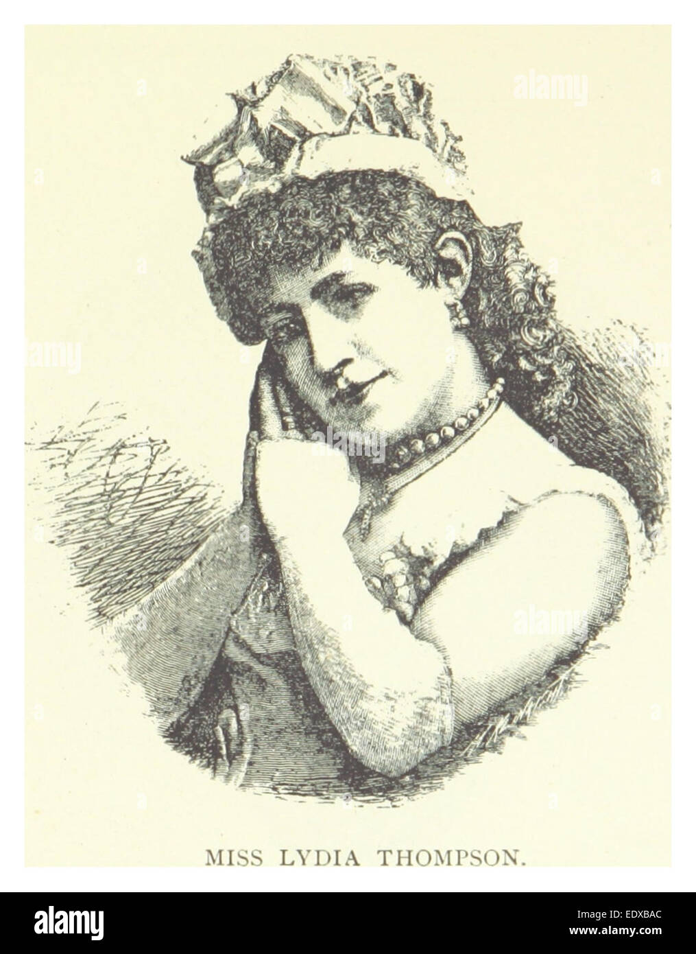 LONDON ILLUSTR(1882) p11.137 LYDIA THOMPSON Stock Photo - Alamy