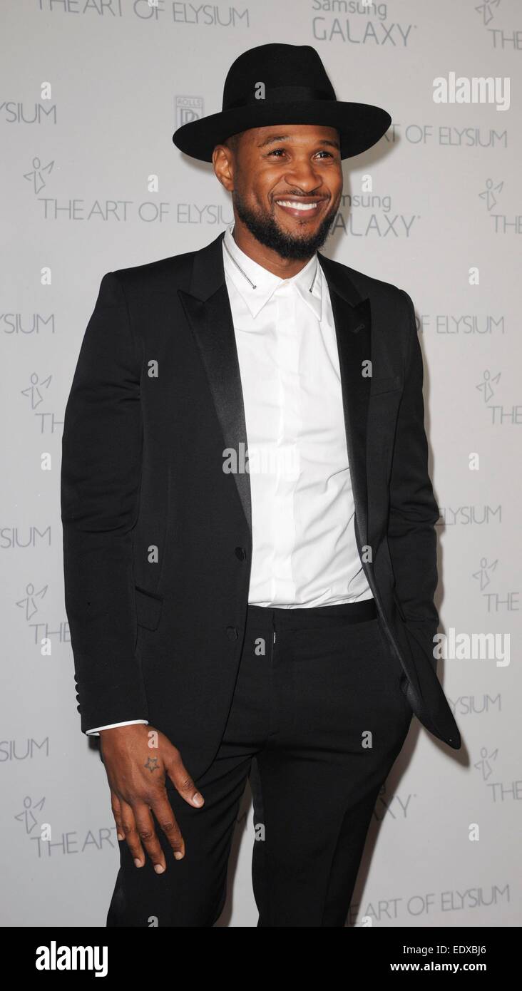 Santa Monica, CA. 10th Jan, 2015. Usher at arrivals for The Art Of ...