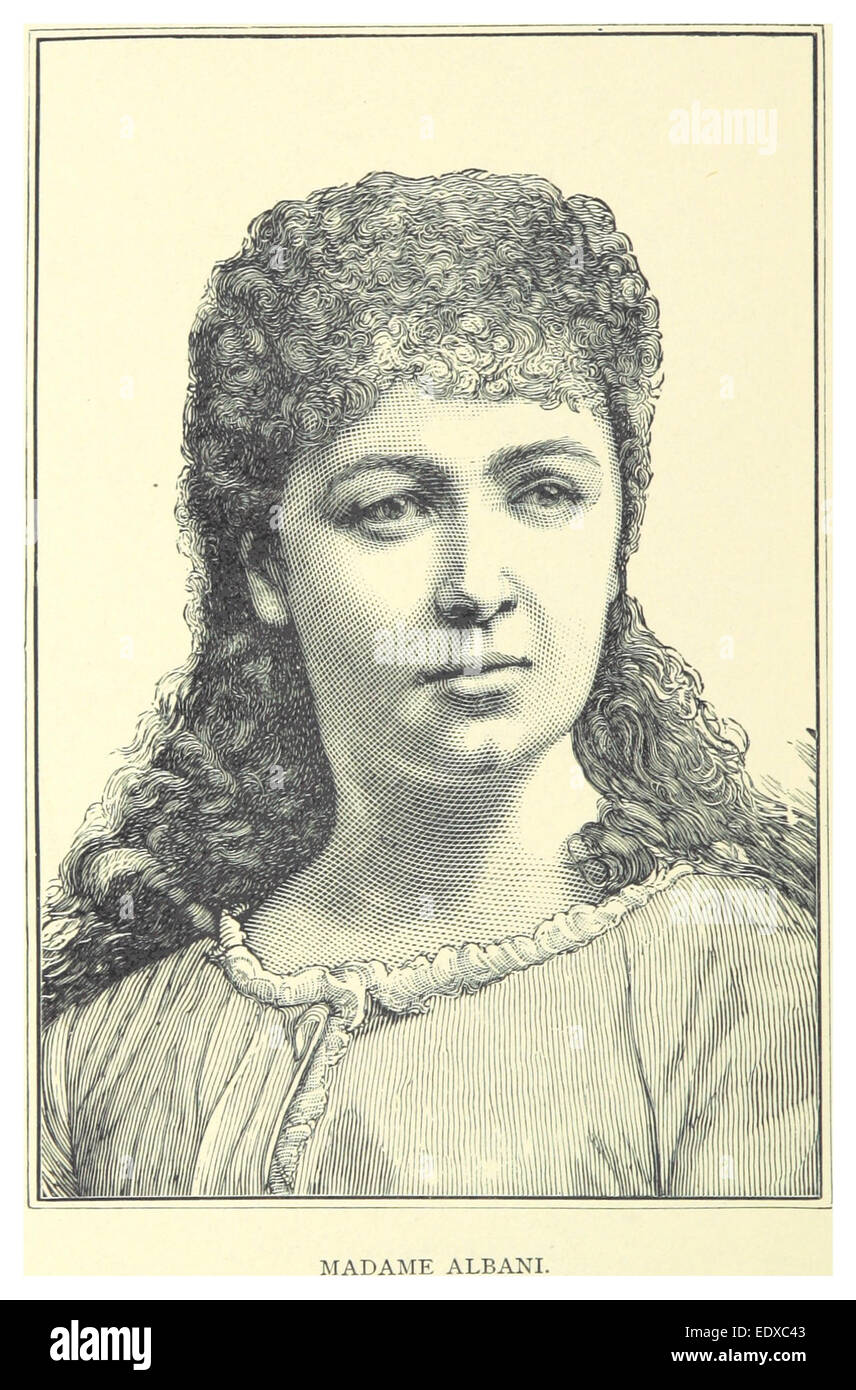 Madame albani hi-res stock photography and images - Alamy