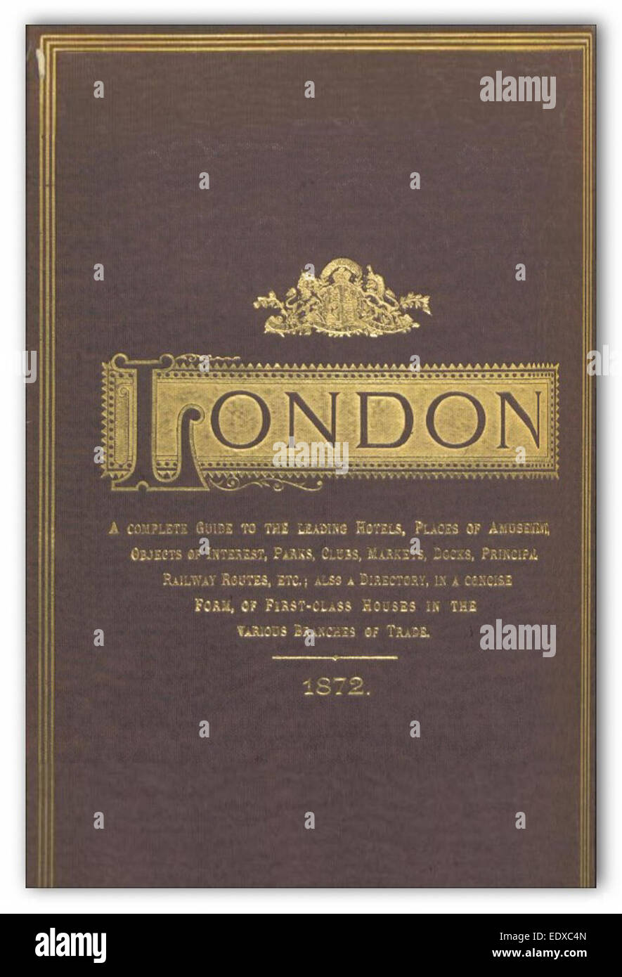 A 1872 illustrated work showcasing various iconic views of London ...