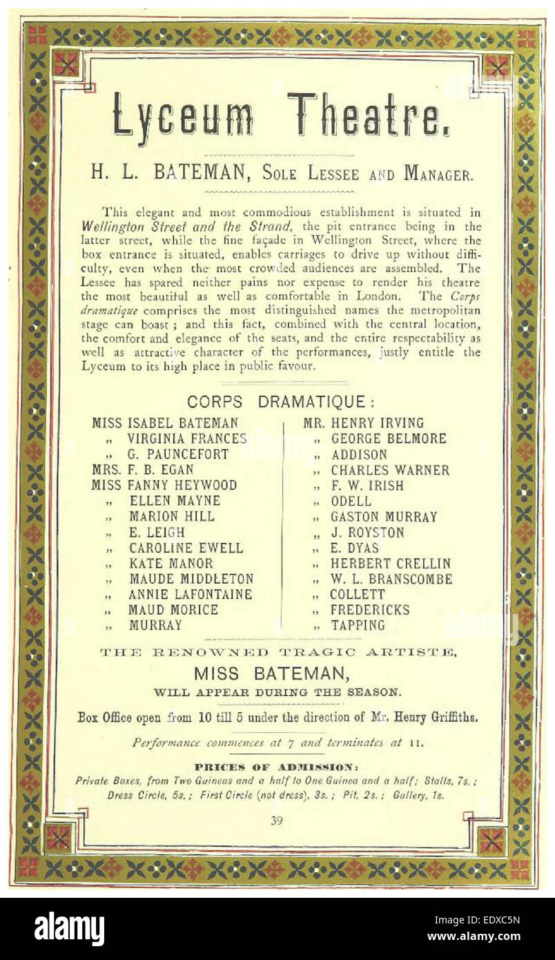 Victorian advertisement victorian advertisements hi-res stock ...