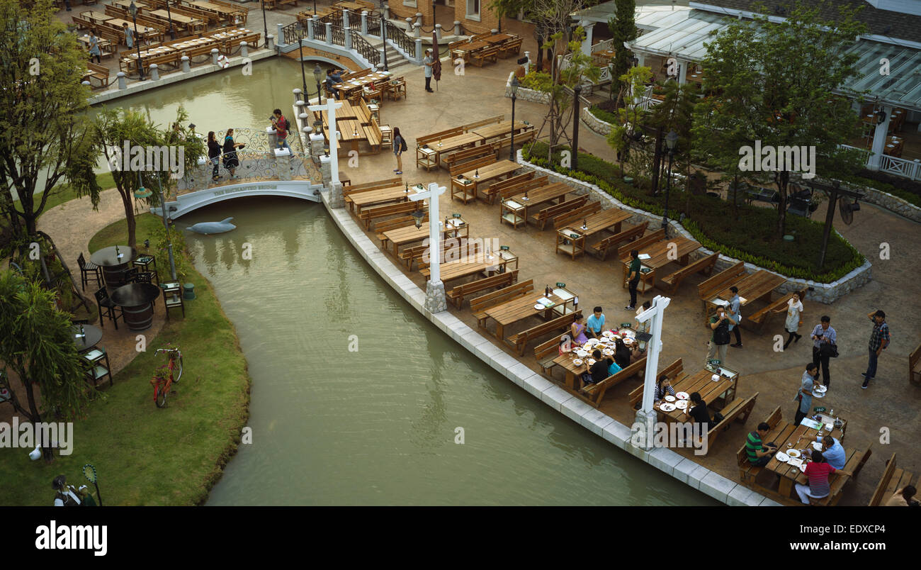 Chocolate Village Thailand Stock Photo - Alamy