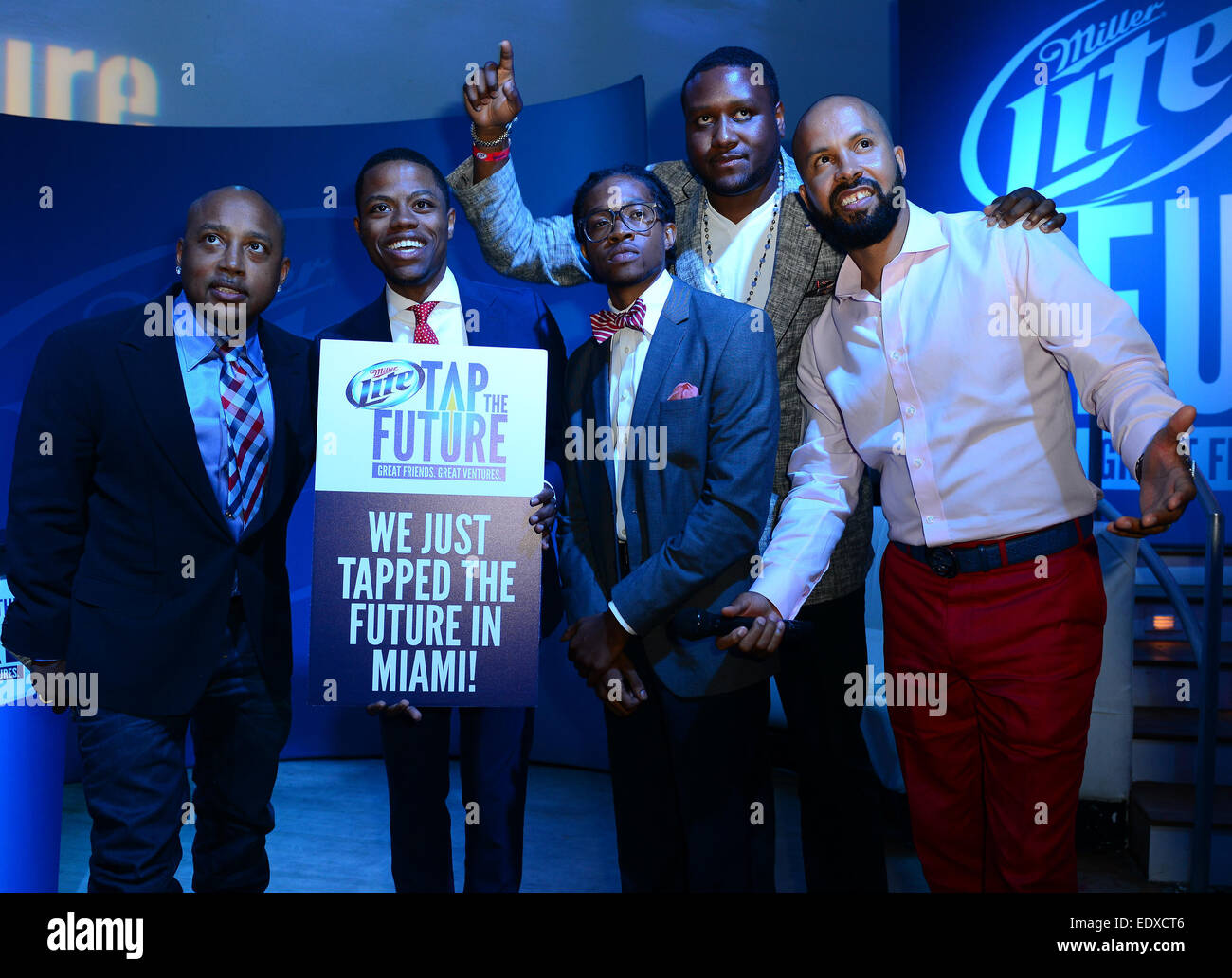 Miller Lite 'Tap The Future' event held at Nikki Beach Featuring ...