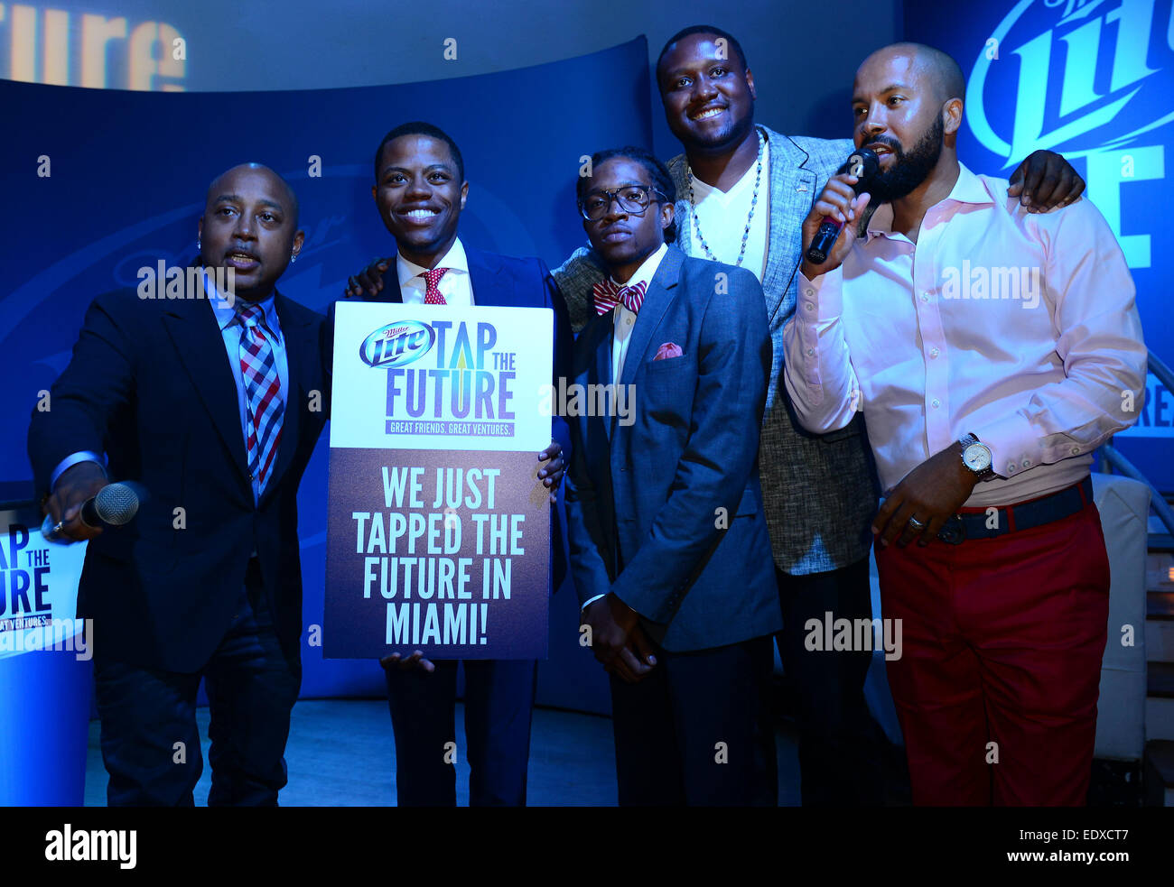 Miller Lite 'Tap The Future' event held at Nikki Beach Featuring ...